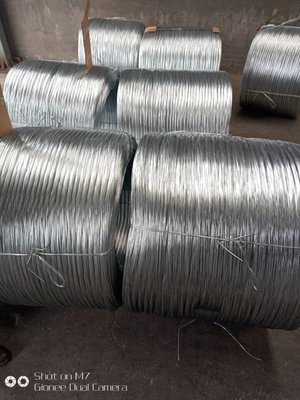 BWG14 BWG12 BWG16 Hot dipped galvanized soft low carbon steel wire chain link fence weave wire