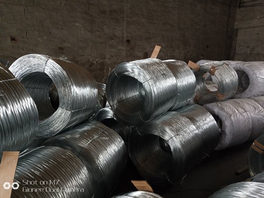 BWG14 BWG12 BWG16 Hot dipped galvanized soft low carbon steel wire chain link fence weave wire