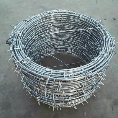 high tensile single twist  barbed wire  single strand high tensile barbed wire  1-2cm barb length