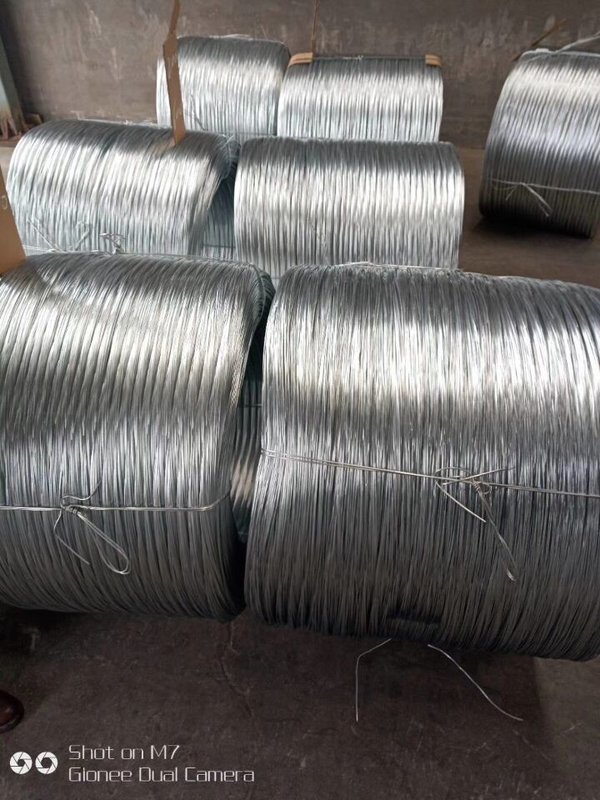 BWG14 BWG12 BWG16 Hot dipped galvanized soft low carbon steel wire chain link fence weave wire