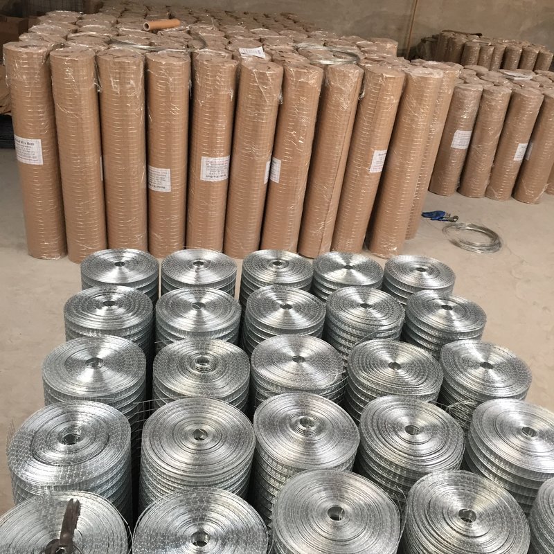 electro galvanized hot dipped galvanized 1/2" welded wire mesh 1" welded wire mesh