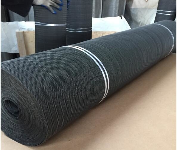 Black Wire Cloth extruded filter discs single layer disc filters  filtering black iron wire cloth