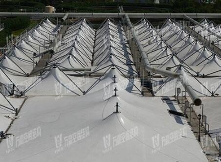 Ningbo North Area Sewage Tank Membrane Structure Project supplier