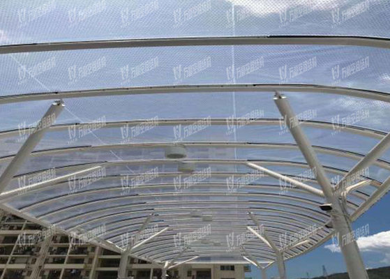 Bus Station Canopy Membrane Structure Permanent Architecture Materials supplier