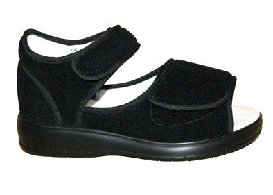 China Unisex Wide Therapeutic Shoes Ultra-light Flexible Diabetic Shoes Sandals Post-op Shoes supplier