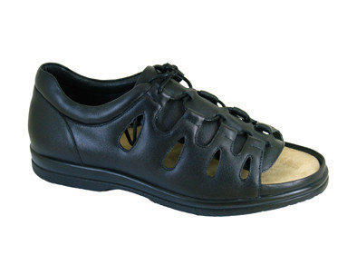China Genuine Leather Unisex Wider Width Arthritis Shoes Comfort Sandals Middle East Sold-out Style supplier