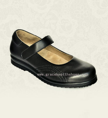 China Orthofeet Women’s 8615601 Mary Jane Diabetic-Friendly Shoes supplier