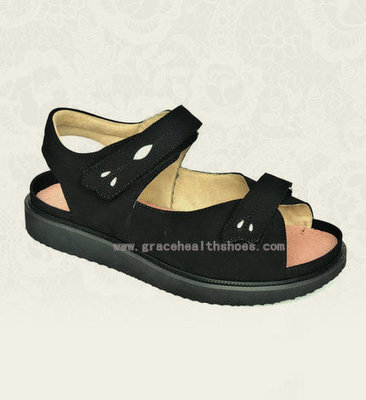 China Unisex Wider Width Arthritis Sandals Comfort Shoes Slip-on Wide Shoes Middle East Sold-out Style supplier