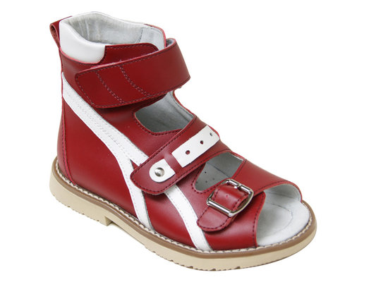 China Kids Stability Footwear CORRECTIVE Sandals Postural Defects w/ Buckle Orthopedic Therapy Ankle Footwear  #4811334 supplier