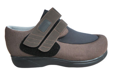 China Diabetic Shoes In-depth Big Opening Unisex Wide Width Ultra-light Wrap Indoor Shoe #5610340 supplier