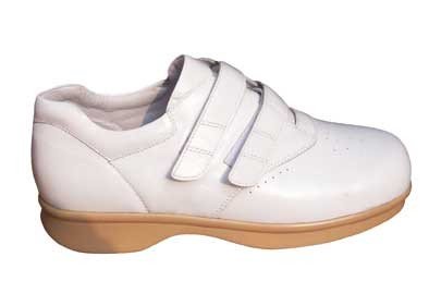 Men's Therapeutic Genuine Leather Wide Strap Diabetic Shoes Comfort Footwear supplier