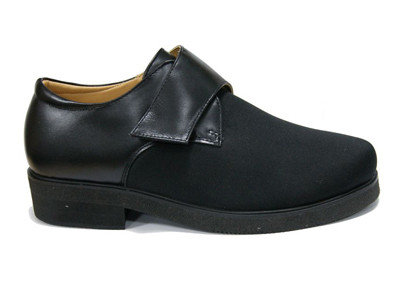 Therapeutic Genuine Leather Wide Shoes Comfort Footwear Work Shoes Casual Shoes supplier