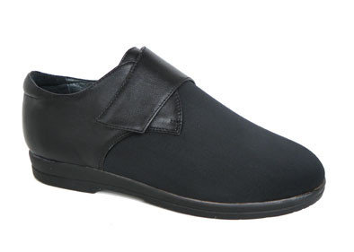 Therapeutic Genuine Leather Wide Shoes Comfort Footwear Work Shoes Casual Shoes supplier