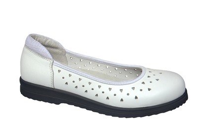 comfort leather women shoes extra wideth prevent of diabetic foot supplier