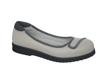 comfort leather women shoes extra wideth prevent of diabetic foot supplier
