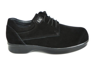 Genuine Leather Unisex Wide Therapeutic Shoes Comfort Shoes Rheumatoid Shoes Work Shoes supplier