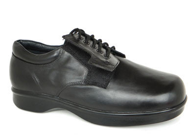 Genuine Leather Unisex Wide Therapeutic Shoes Comfort Shoes Rheumatoid Shoes Work Shoes supplier