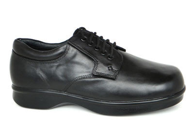 Genuine Leather Unisex Wide Therapeutic Shoes Comfort Shoes Rheumatoid Shoes Work Shoes supplier
