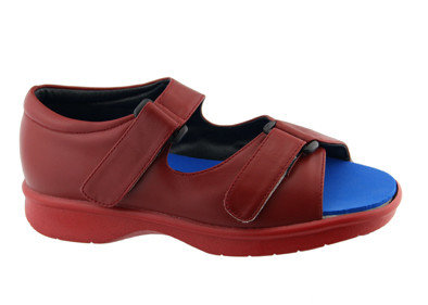 Genuine Leather Womens Wider Width Arthritis Shoes Comfort Shoes Work Sandals supplier