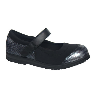 Orthofeet Women’s 8615740 Comfort Shoes Genuine Leather Diabetic-Friendly Shoes supplier