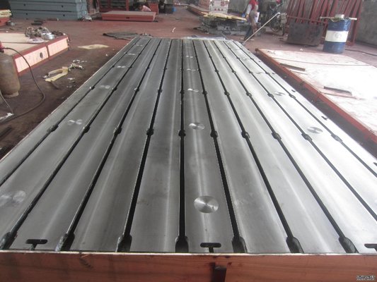 cast iron t slot table