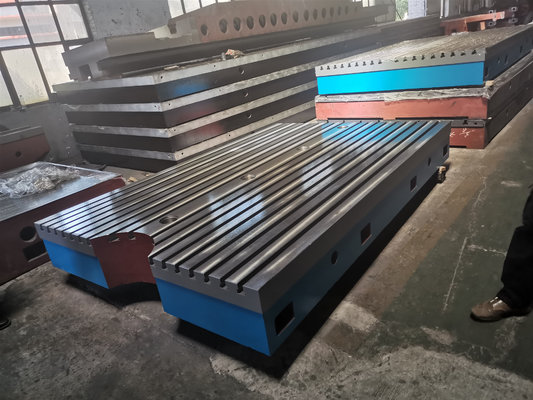 Cast Iron Inspection Working Plate with T-Slot