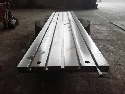 Cast Iron Inspection Working Plate with T-Slot