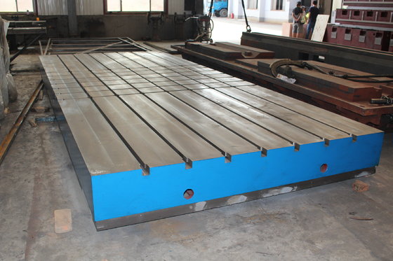 Cast Iron motor test plate with hole in center 1500x1500