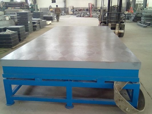 Cast Iron surface plate with stand 2000 x 1500 mm