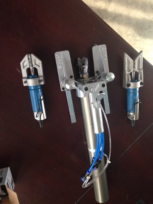 Manual Plastic Window Corner Cleaning Machine