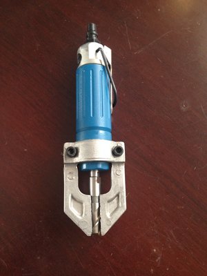 Manual PVC Window Frame Portable Penumatic Corner Cleaning Machine