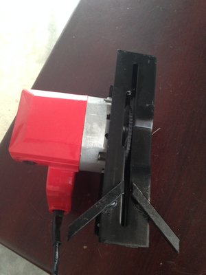 Manual Electrical UPVC Corner Cleaning Machine
