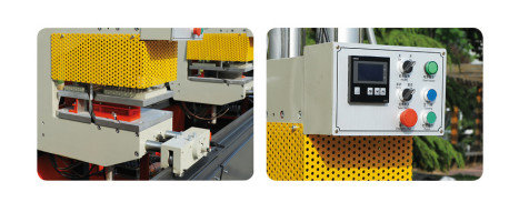 PVC Window Profile Four Head Welding Machine