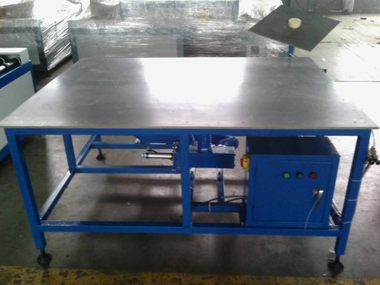 Double Glass Making Horizontal Glass Cover Table