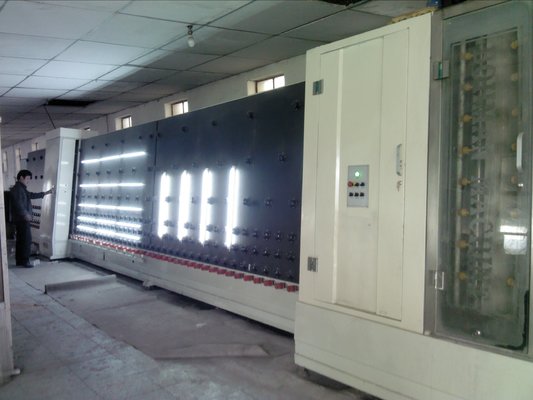Auto Vertical Insulating Glass Flat-Pressing Production Line