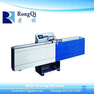 Horizontal Aluminum Spacer Bar CNC Butyl Coating Machine for Processing Insulating Glass