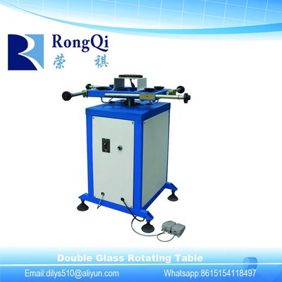 Insulating Glass Making Rotated Sealant-spreading Table/Double Glass Making Two-component Coating Rotating Table
