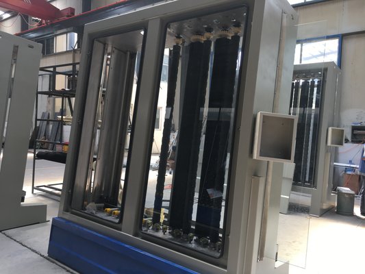 Vertical Double Wall Glass Washing Machine with color customized