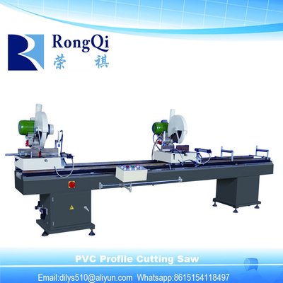 Plastic Profile Mitre Saw/Double Cutting Saw/PVC Window Cutting Saw Machine
