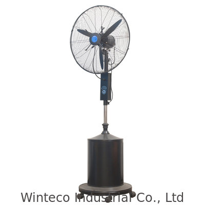 High Pressure Nozzle Mist Fan 26 Inch 4-6 Nozzles