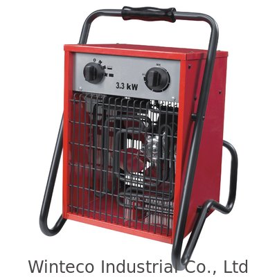 Industrial Fan Heater Portable Air Heater 3.3KW Square Shape