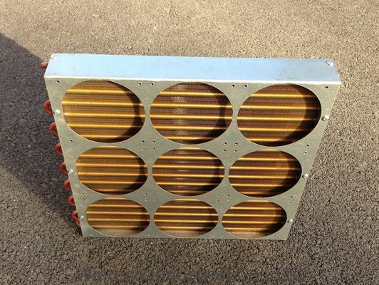 HVAC equipment heat exchanger coils