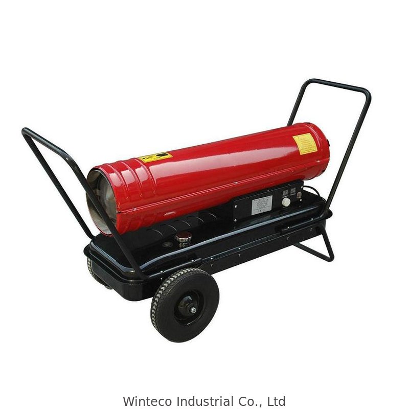 Diesel Space Heater Air Heater Outdoor Heater Direct Kerosene Heater 60KW with Wheels