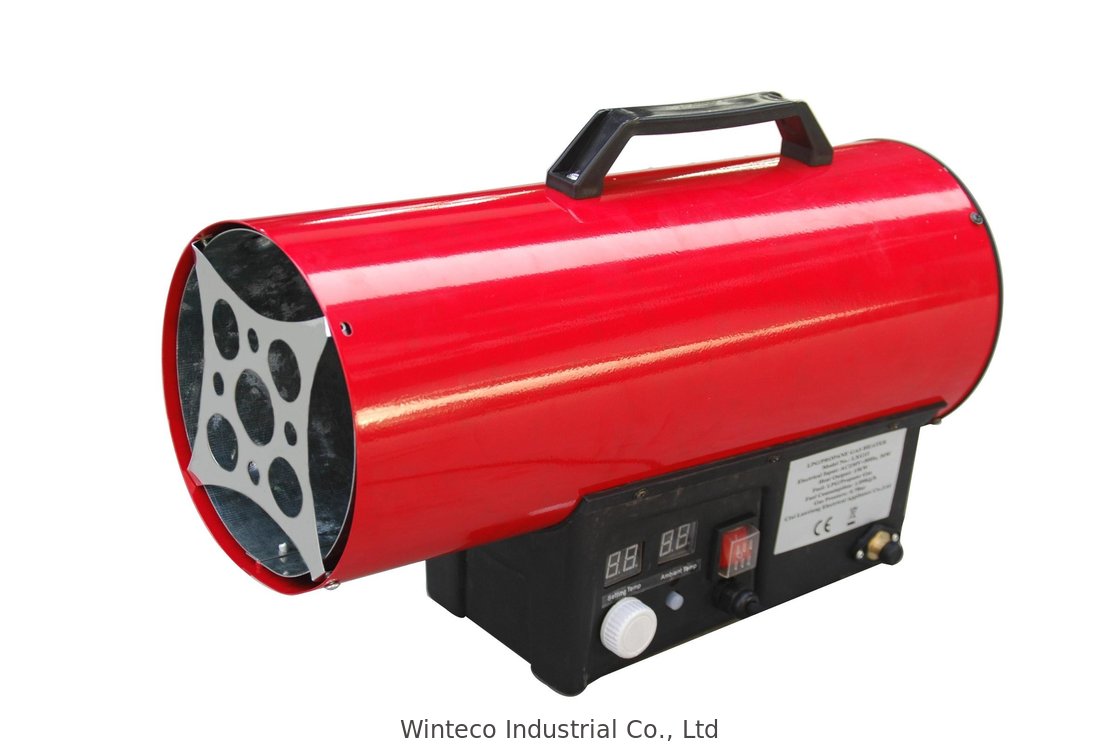 Gas / LPG calentador 15KW termostato con dos pantalla de temperatura