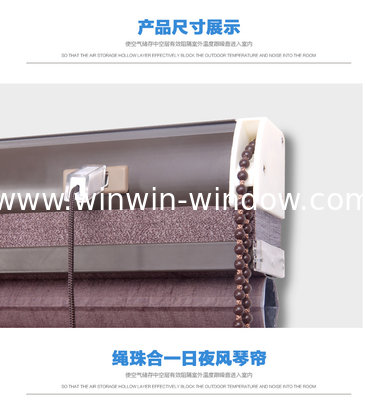 Day&Night Window Honeycomb Roller Blinds Double Cellular Honeycomb Blinds