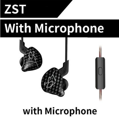 20 - 40000Hz Dynamic Driver Earphones , Music Noise Isolating Earphones