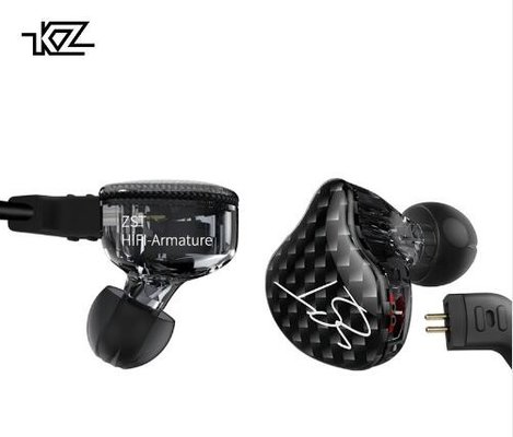 20 - 40000Hz Dynamic Driver Earphones , Music Noise Isolating Earphones