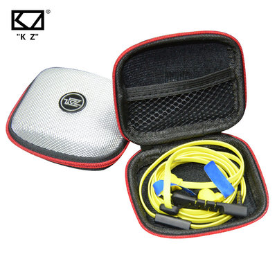 Earphones Data Cables Headphone Jack Accessories , EVA Hard Earphone Storage Bag