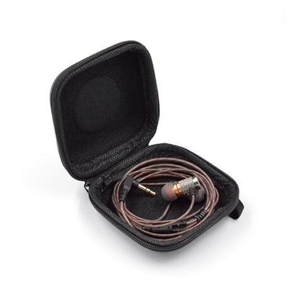 85 * 85 * 40mm Headphone Hard Case , KZ PU Bluetooth Headphones Accessories