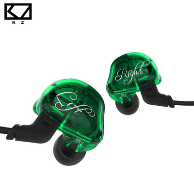 Six Drivers Ear Clip Headphones , Armature Dynamic Hook Over Ear Headphones Hybrid